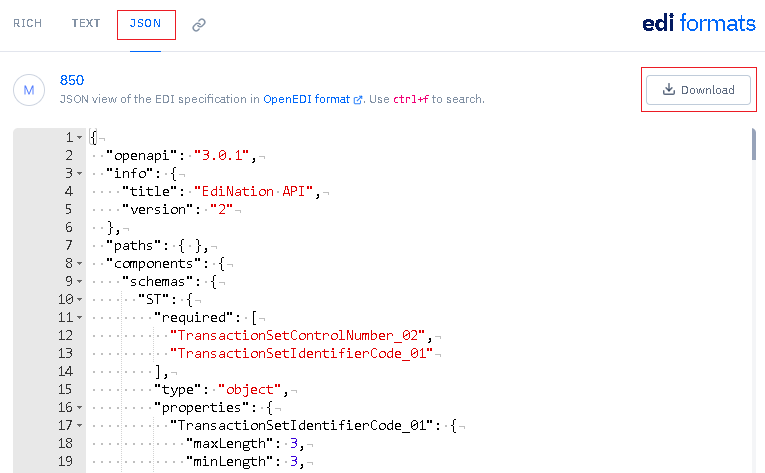 How to create and import EDI specs? – EdiFabric Docs